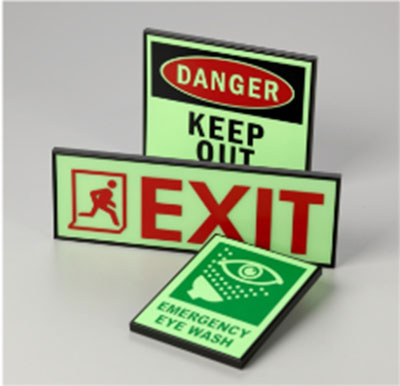 PHOTOLUMINESCENT SIGNS - Print City